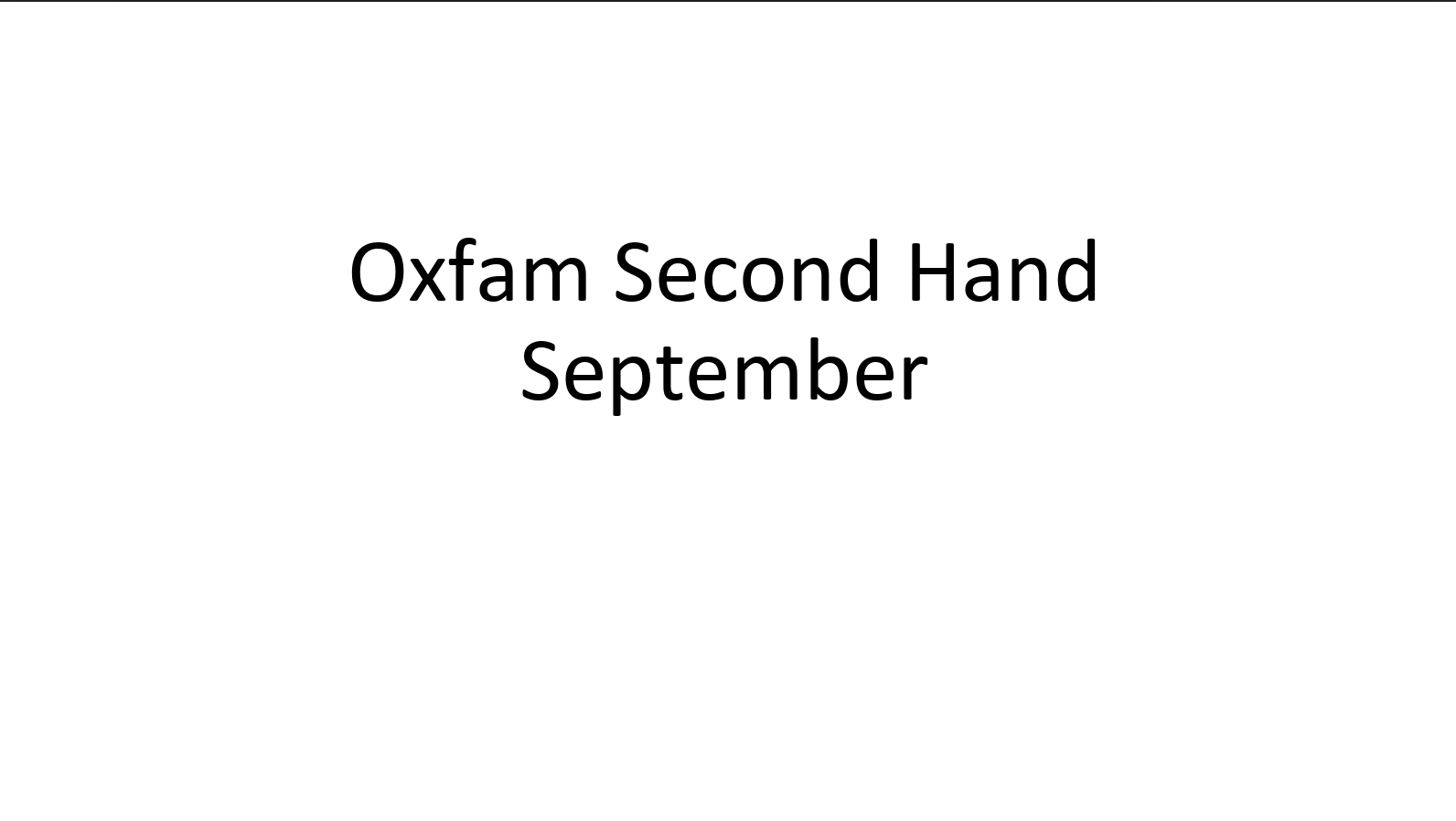 Week 10 | Oxfam Pitch Reflection – Drew Findlay